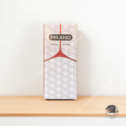 Thuốc Lá Thơm - Xì Gà Saigon . Thuốc Lá Milano Tech Lock White