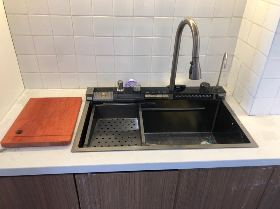 Công Ty Cổ Phần Xinh Home . Combo rửa bát 5 phím đáy inox tổ ong chống ...