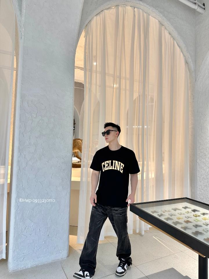 Hvip Bags & Accessories . CELINE LOOSE T-SHIRT IN COTTON Hvip Bags & Accessories . CELINE LOOSE T-SHIRT IN COTTON