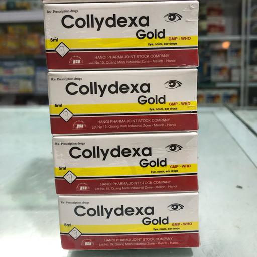 Thuốc sỉ hapulico hà nội . Collydexa gold 5ml cọc 10 lọ