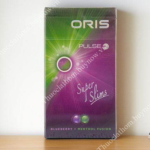 Thuốc Lá Thơm - Xì Gà Saigon . Thuốc Lá Oris Pulse Super Slims (Oris Việt Quất)