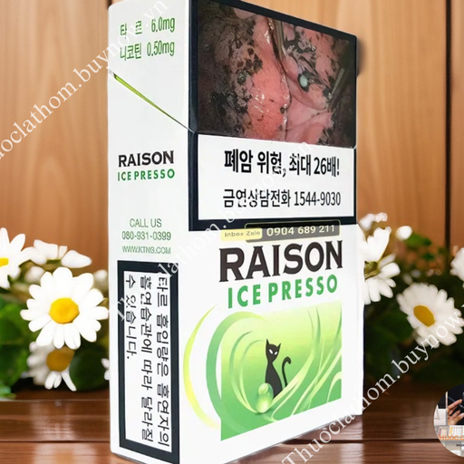 Thuốc Lá Thơm - Xì Gà Saigon . Thuốc lá Raison Ice Presso