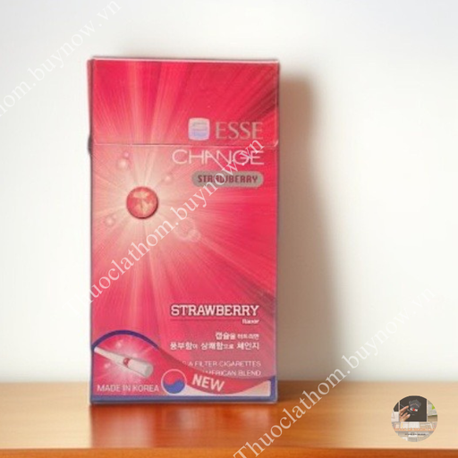 Thuốc Lá Thơm - Xì Gà Saigon . Thuốc Lá Esse Change Strawberry (Esse Dâu)