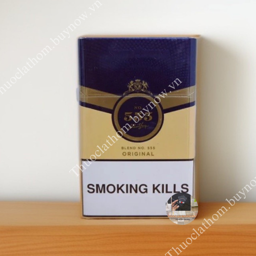 Thuốc Lá Thơm - Xì Gà Saigon . Thuốc Lá 555 Gold Original (555 Vàng)