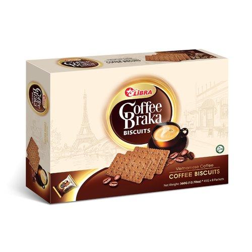 K&N Family . Bánh quy Atela vị cà phê Braka 360g